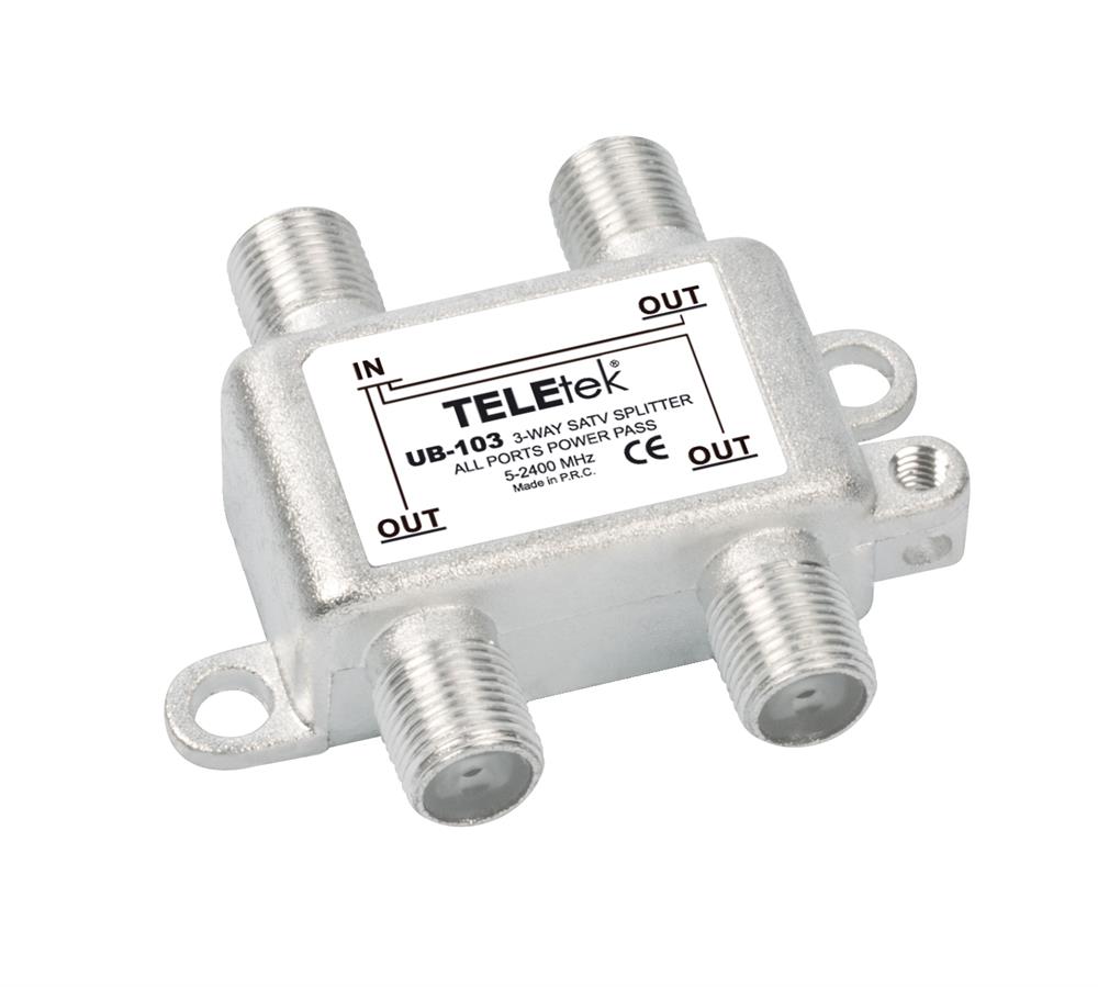 اسپلیتر 3 راه برند TELEtek | سیگنال گستر اصفهان