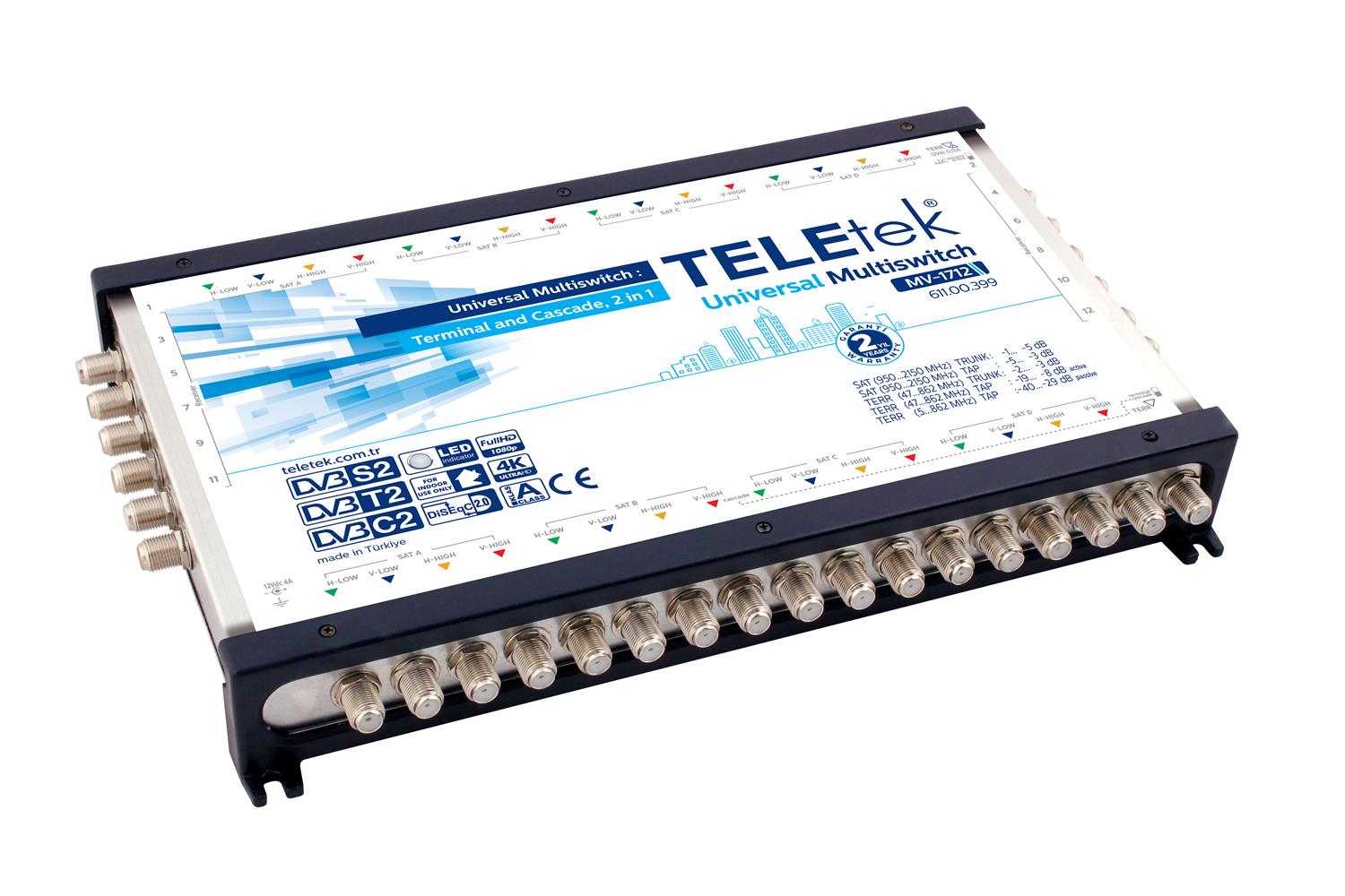 مولتی سوییچ 17/12 برند TELEtek | سیگنال گستر اصفهان